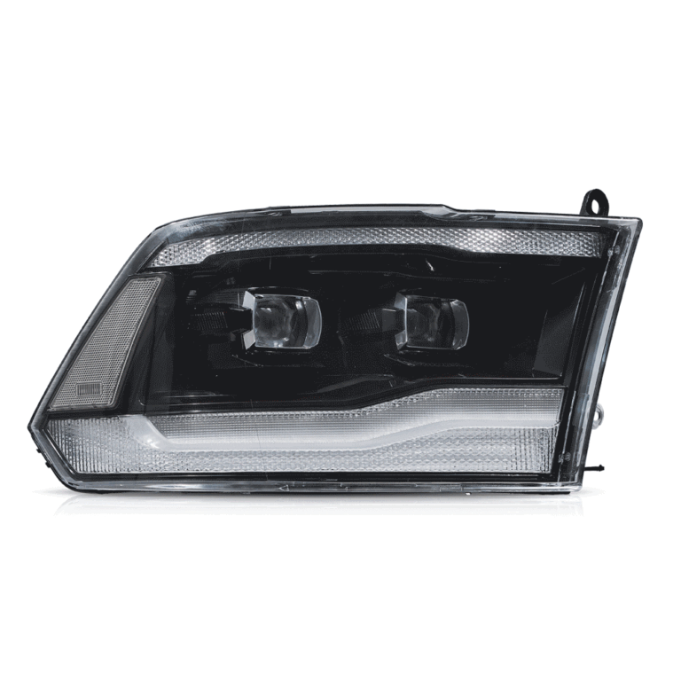 Vland 09-18 Dodge Ram 1500 2500 3500 HeadLights Full LED Black - Vland ...